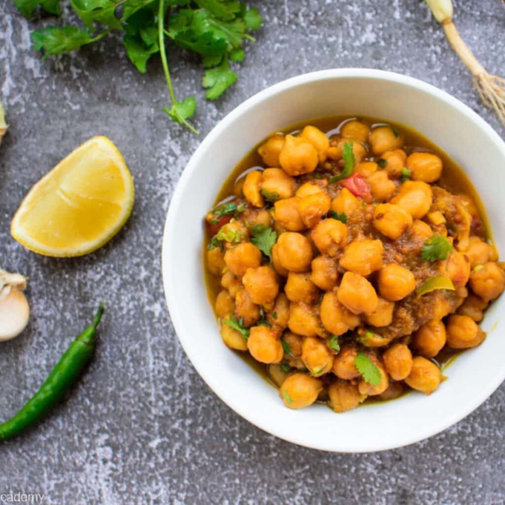 Chana Masala Curried Chickpeas - Holistic Chef Academy