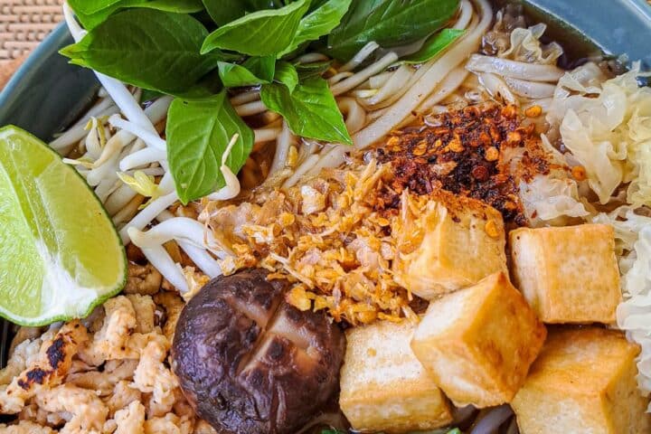 Thai Boat Noodles {Vegan} - Holistic Chef Academy