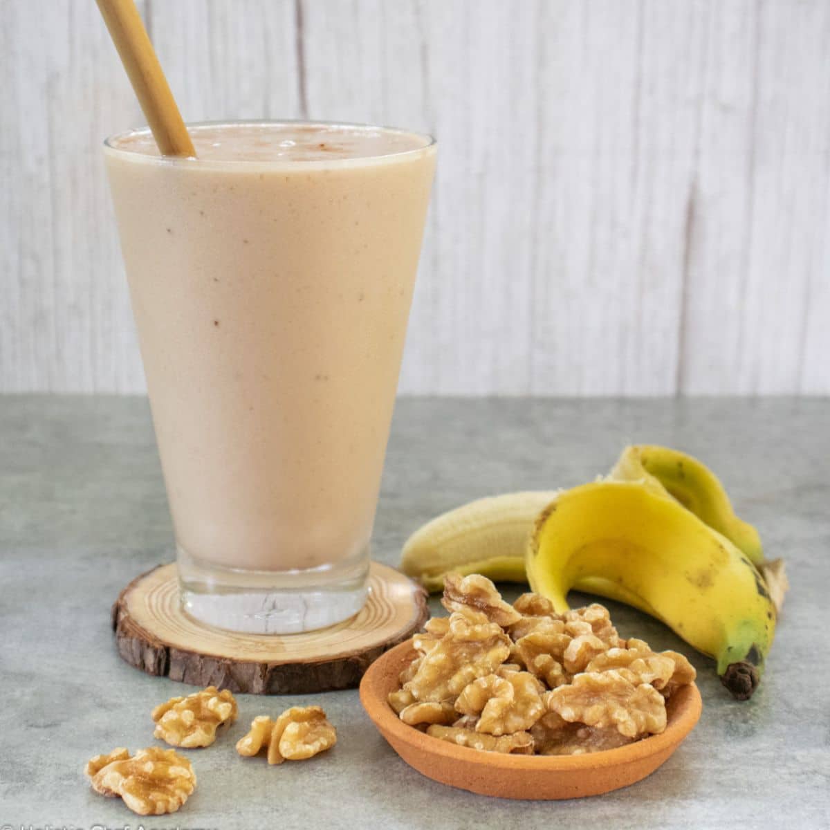 Banana Walnut Smoothie Recipe for Energy Boost - Holistic Chef Academy